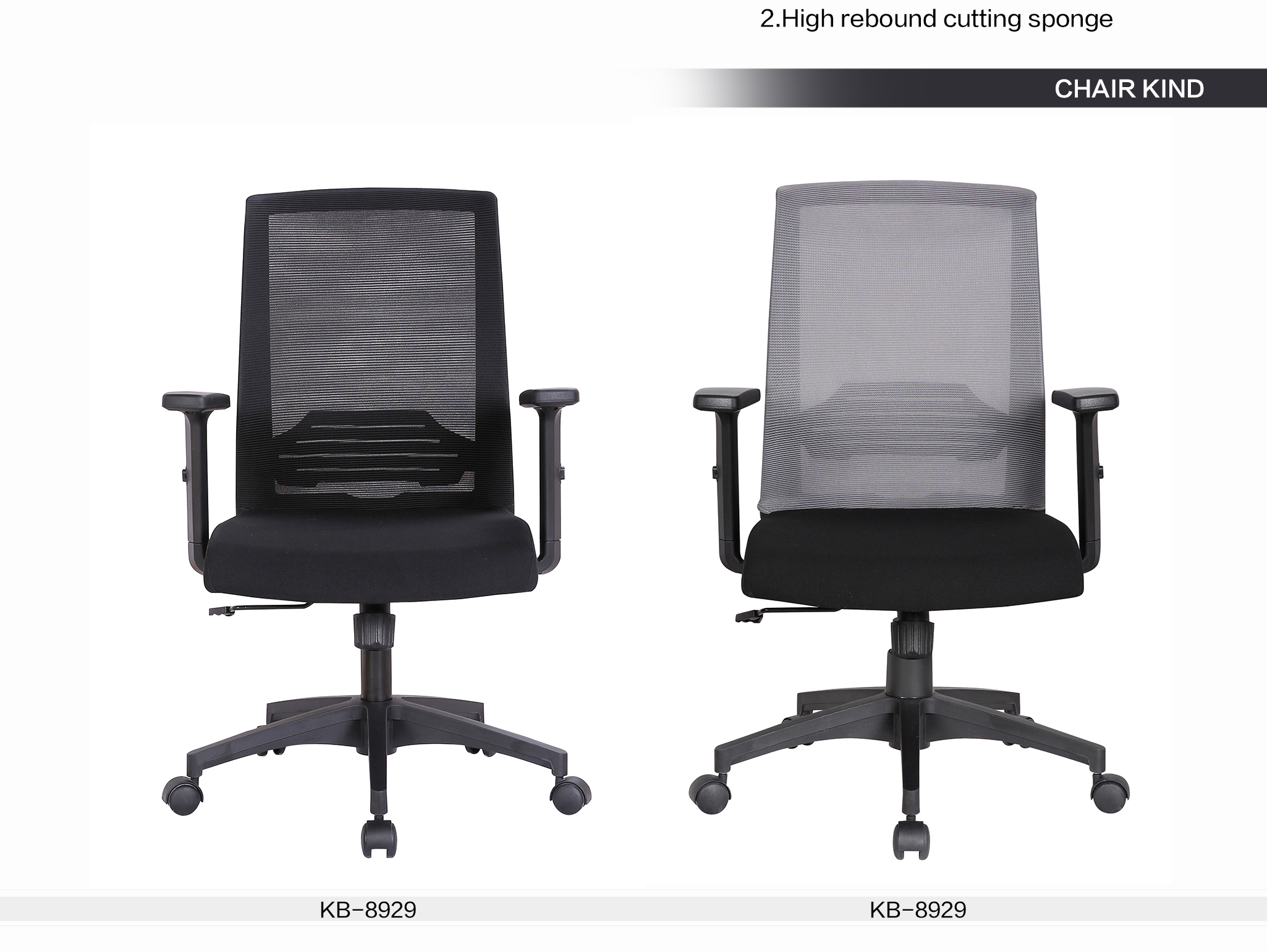 KB-8929 New Design Office Mesh Chair Ergonomic Executive Office Chair ...